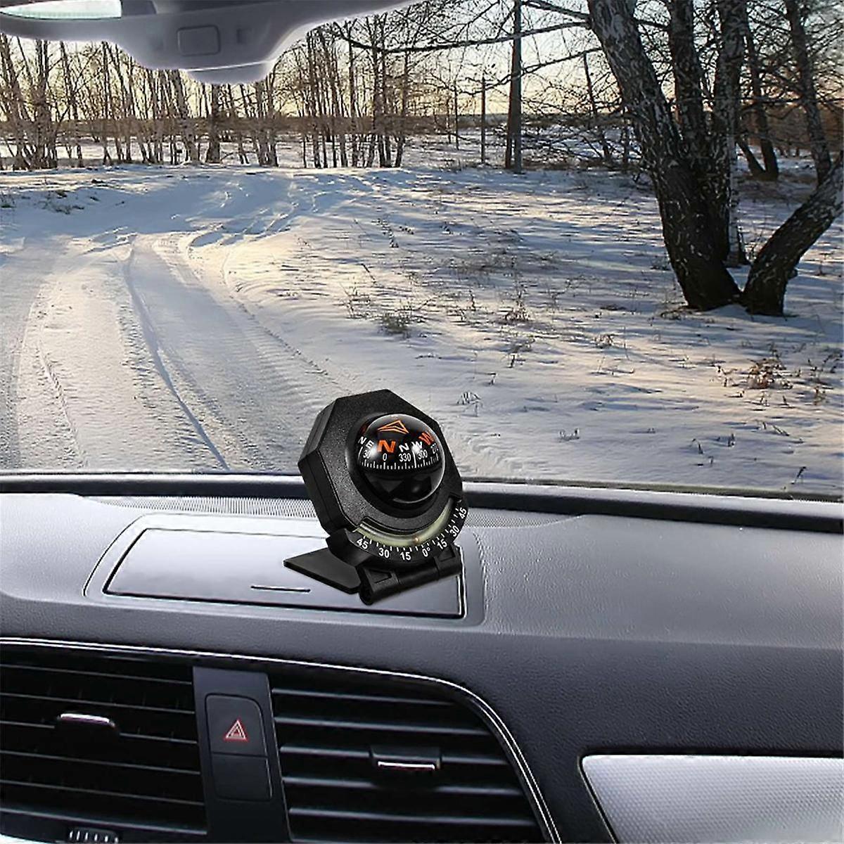 Car Compass Ball Shaped Variable Navigation Dashboard Car Compass ...