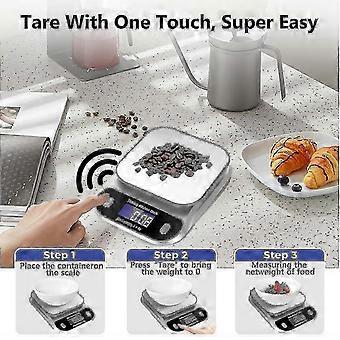 Talking Food Scale, 5kg/11lb Talking Digital Kitchen Scales Weight ...