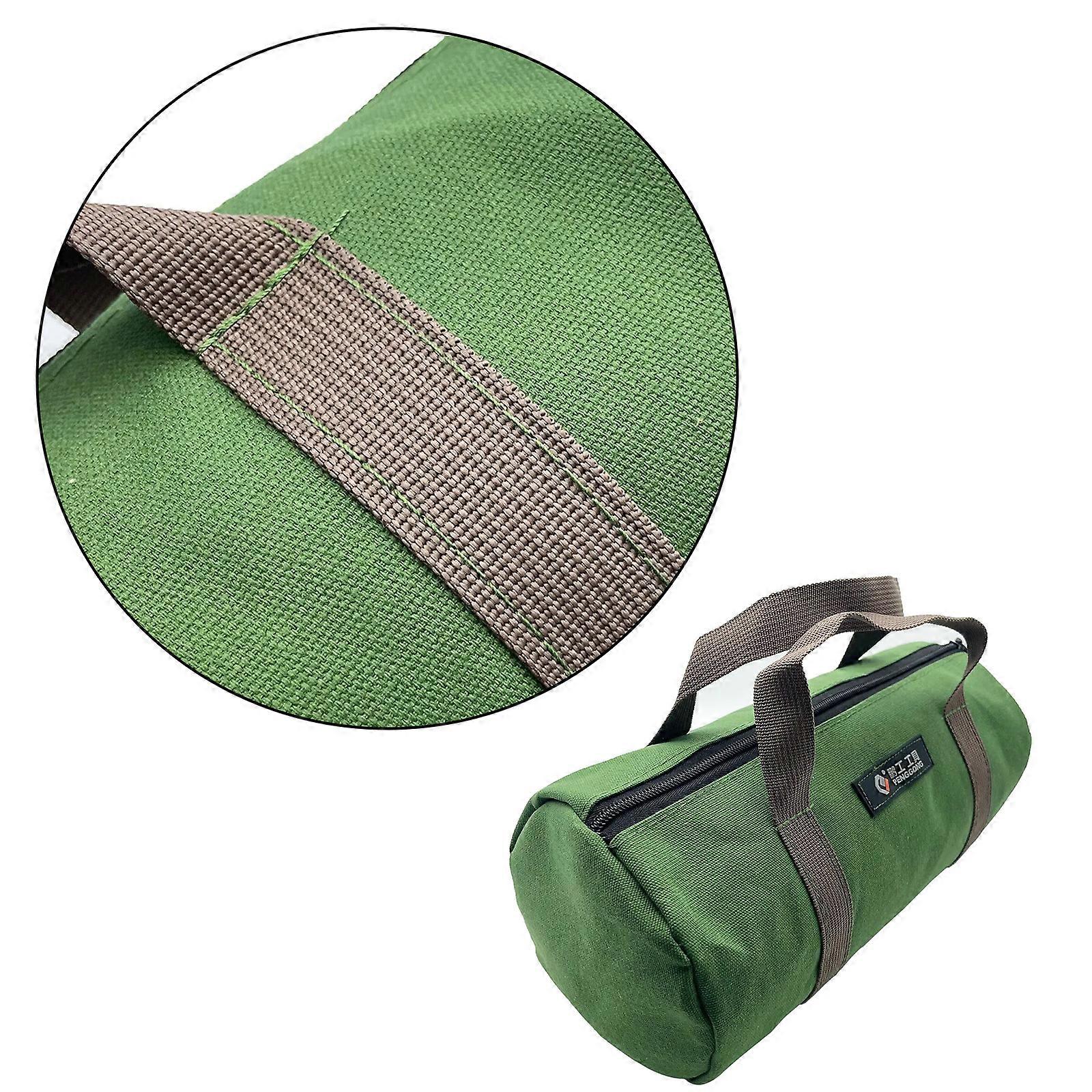 Canvas Tool Bag Heavy Duty Organise Tool Storage Hand Bag Strong Zipper ...
