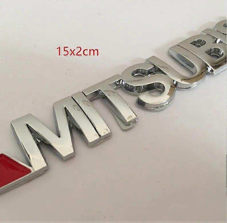 1pcs 3D ABS LANCER L200 MIVEC EVOLUTION PAJERO OUTLANDER car Letter ...