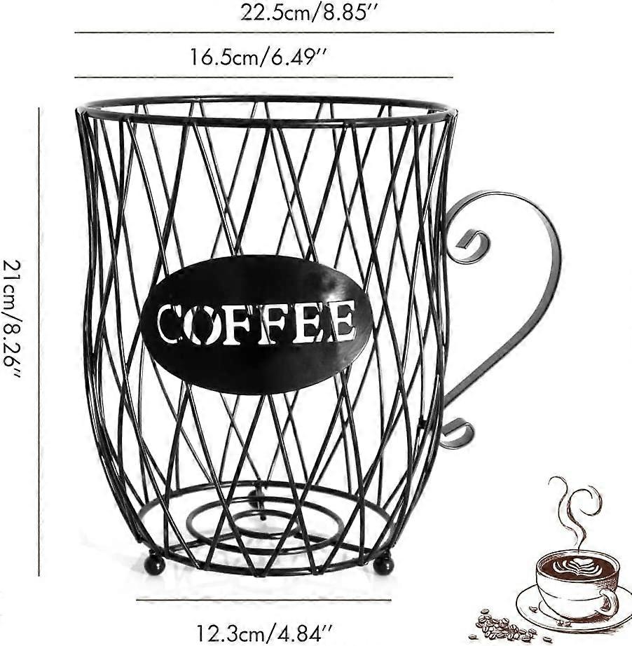 Coffee Pod Holder, K Cup Storage, Coffee Pod Storage and Organizer ...