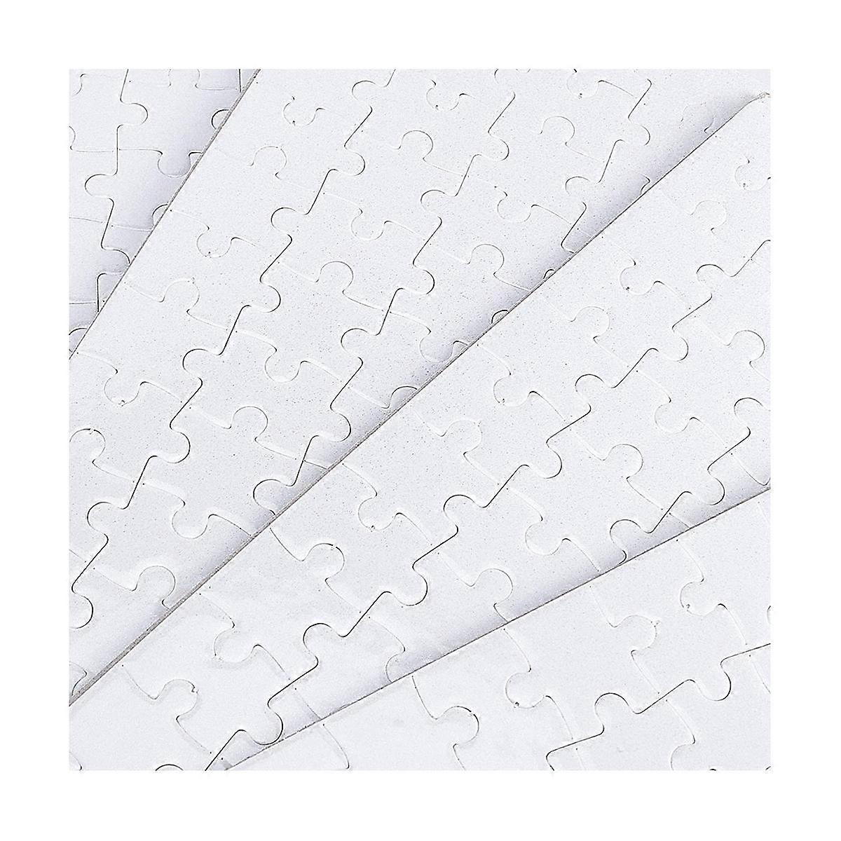 20 Sets Blank Sublimation A4 Jigsaw Puzzle with 120 Pcs DIY Heat Press ...