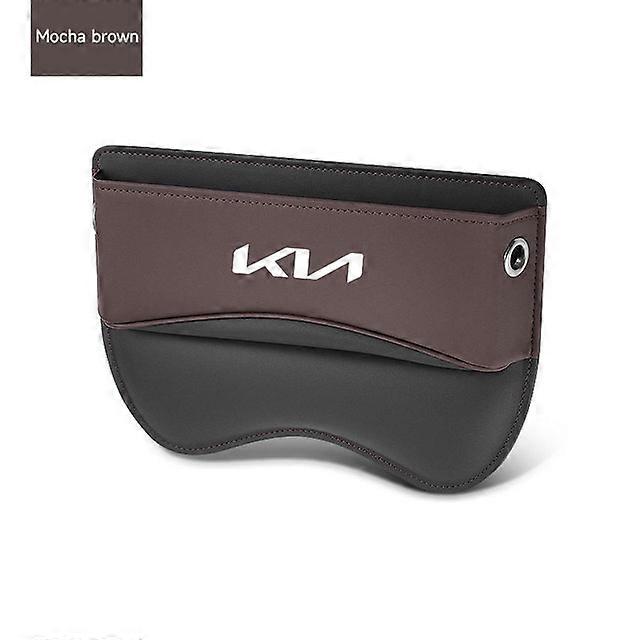Leather Car Seat Gap Storage Box Filler Pockets For Kia Sportage ...