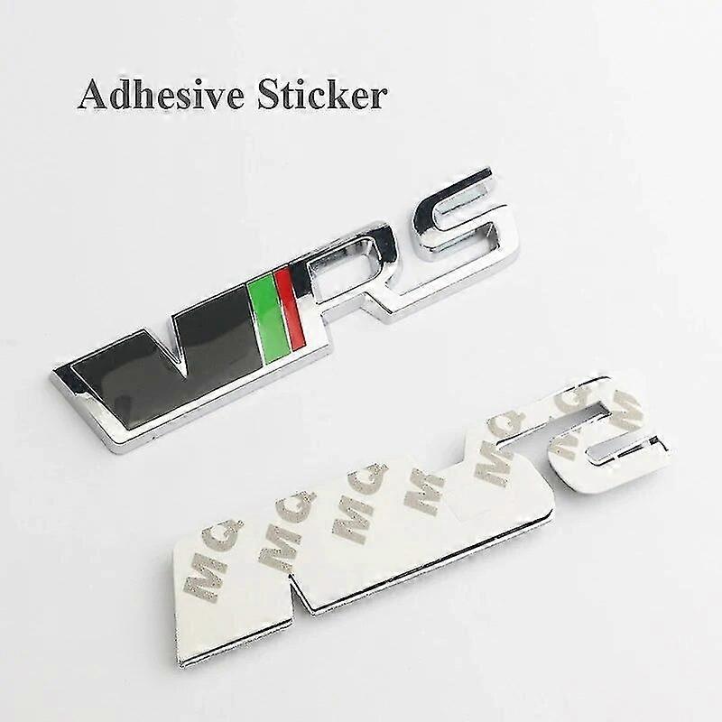 3d Metal Logo Vrs Badge Car Trunk Front Grill Emblem For Skoda Fabia 1 ...