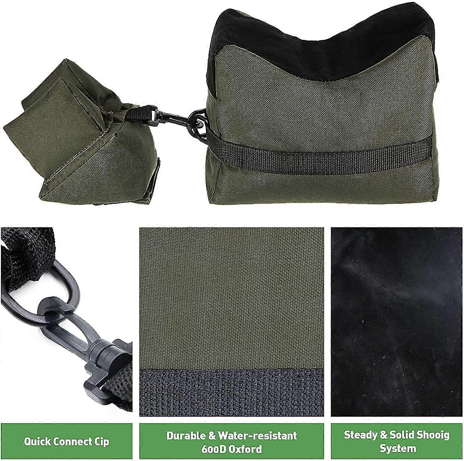Shooting Rest Bags For Rifles For Gun Rest Hunting Outdoor, Front ...