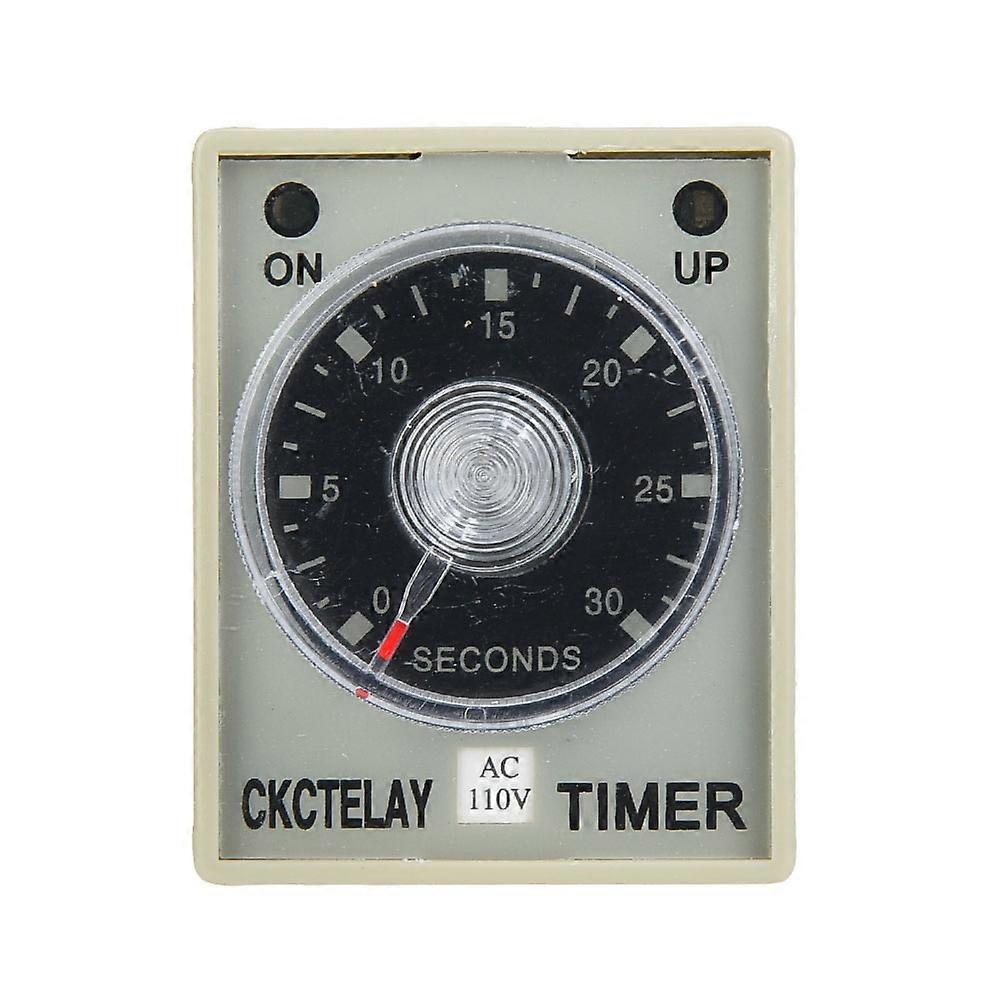Time Relay 30S 8 Pins Timer 35mm Din Rail for Industrial Automation ...