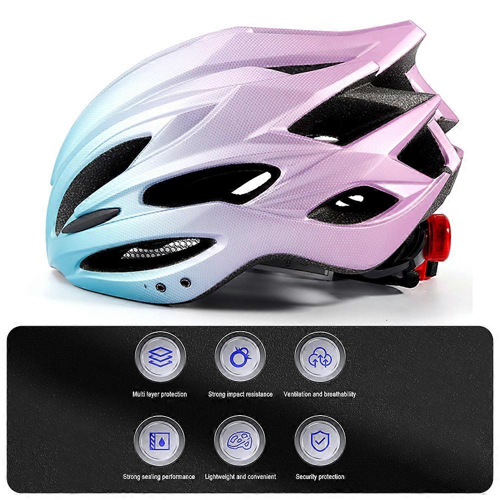 Outdoor Black/Gradient Cycling Helmets Multi-Sport Adjustables Bike ...