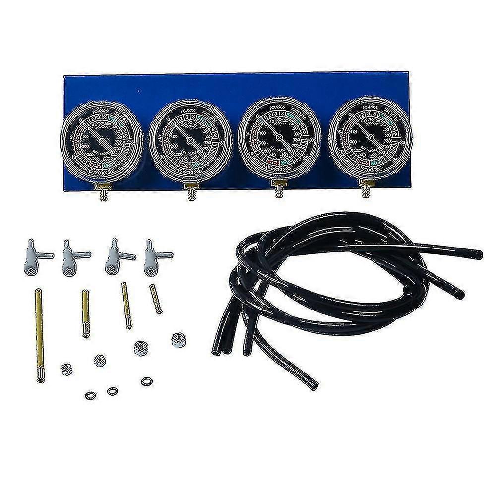 Mc-4 Cylinder Carburetor Synchronizer Kit Vacuum Gauge Balancer Sync ...