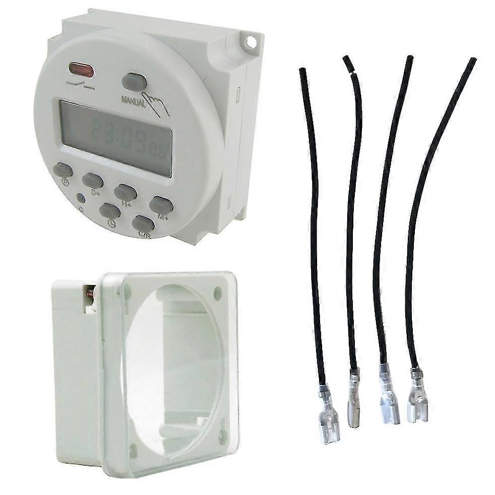 Digital Lcd Power Programmable Timer Time Switch Fruugo Uk