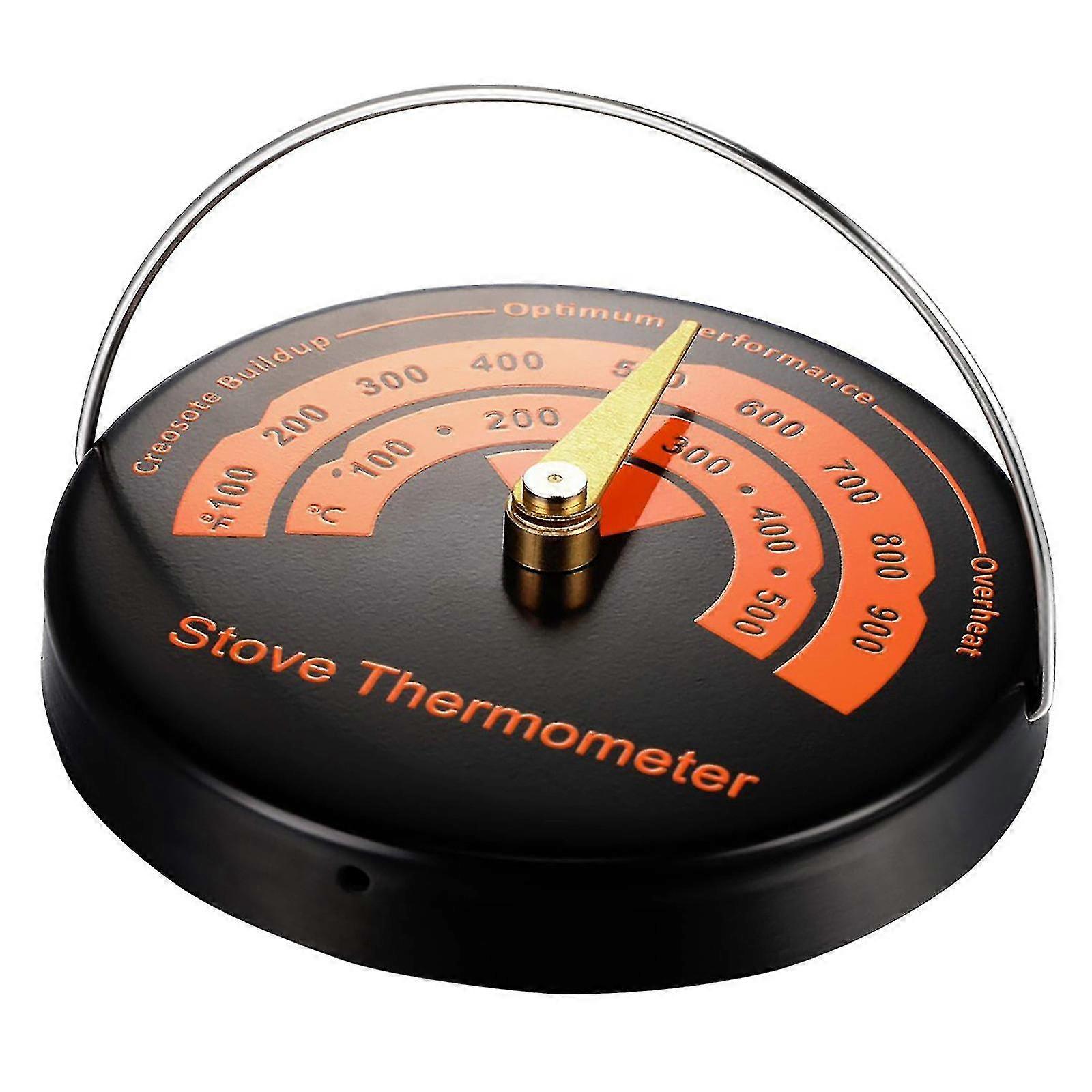 Stove Thermometer Meter Stove Flue Tube Thermometer Fireplace ...