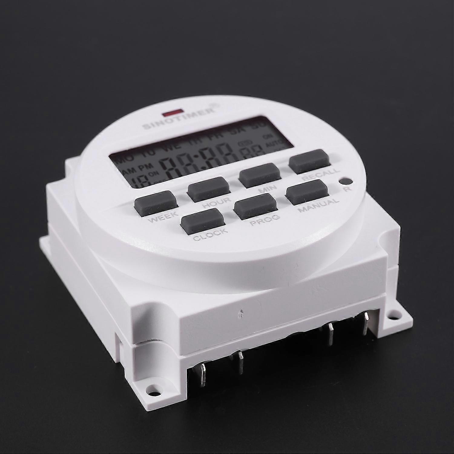 Sinotimer 220v Ac Digital 7 Day Weekly Programmable Timer Switch | Fruugo UK