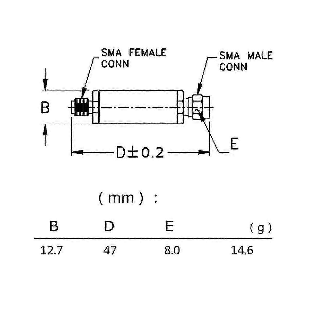 144mhz Bandpass Filter 2 Meter Bandpass Filter Wide Compatibility Band ...