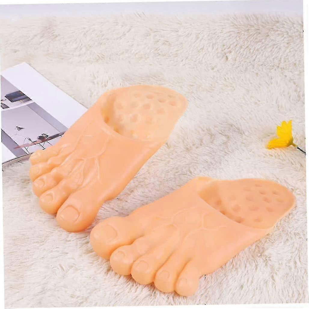 Funny Feet Slippers - Funny Costume Cosplay Dress Shoe Jumbo Big Foot ...