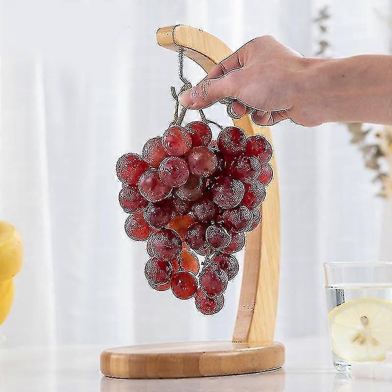 Fruit Rack Banana Rack Bamboo Kitchen Fruit Storage Rack Organizing ...