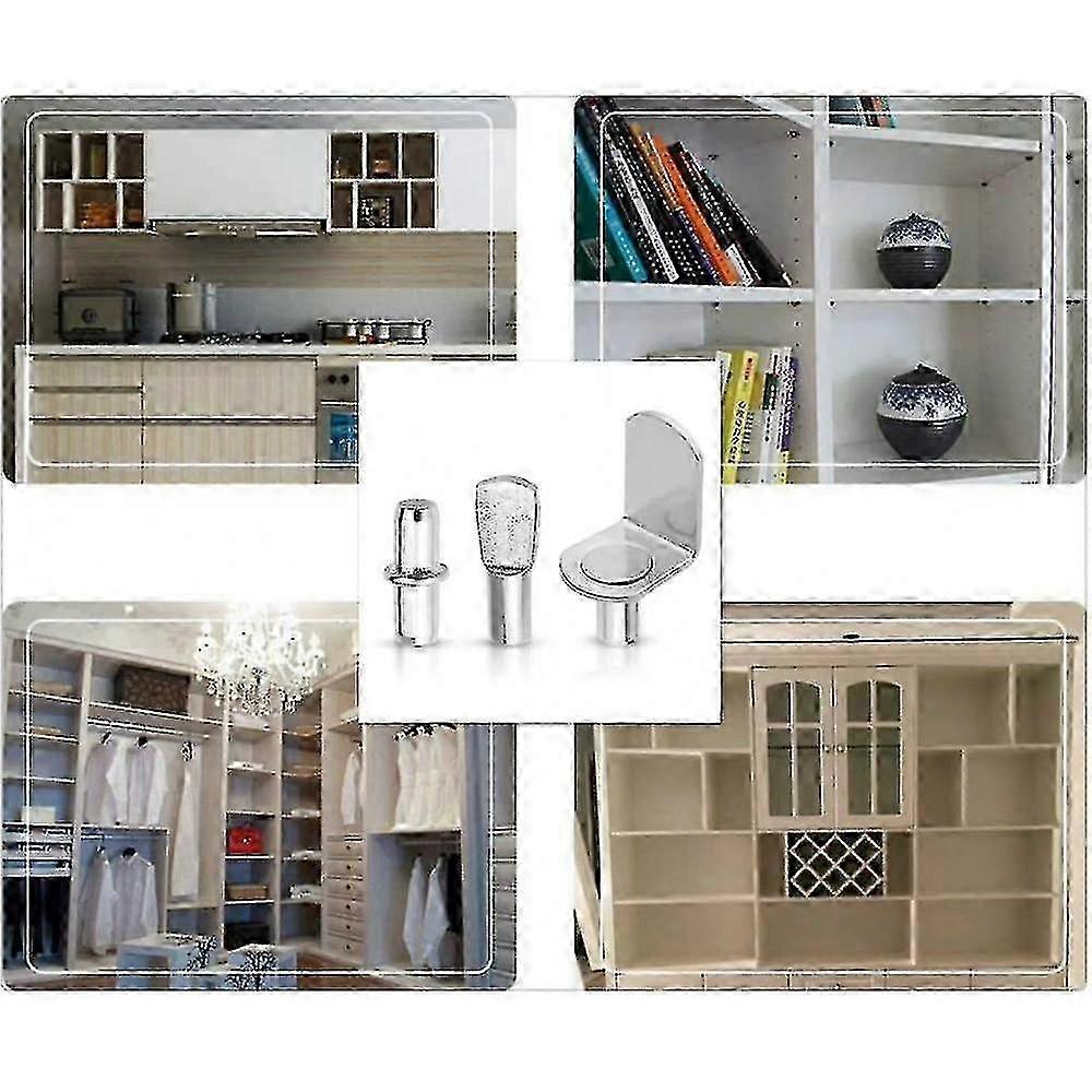 3 Styles Of Metal Shelf Support Pins Including L-shaped Brackets / Flat ...