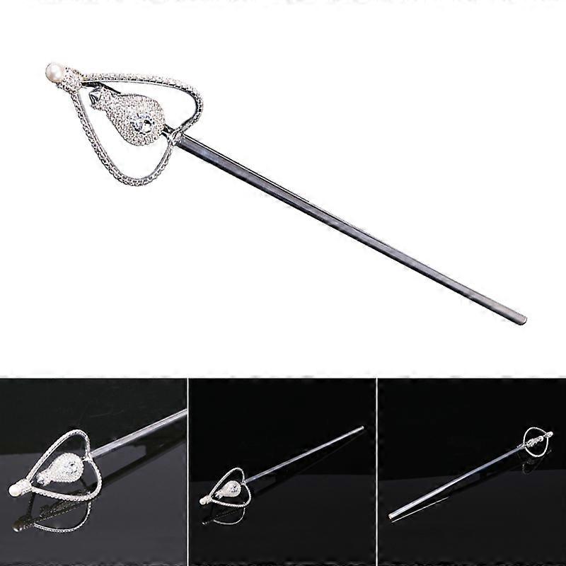 Queen Wand Glittery Rhinestone 50cm Princess Party Costume Pageant ...