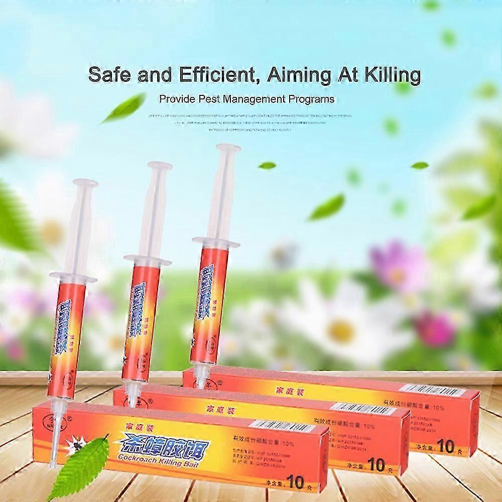 3pcs Cockroach Killer Gel Syringe 100% effective against cockroaches ...