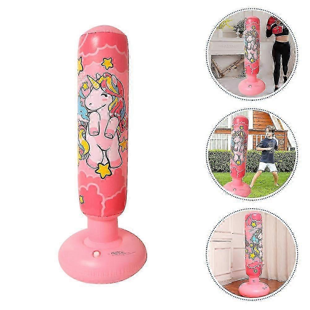 2025 New Inflatable Punching Bag Free Standing Cartoon Boxing Punch Bag ...