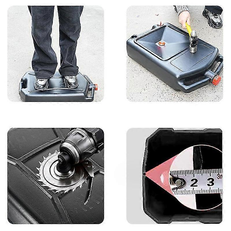 8-15L Oil Tray Tool Parts Cleaning Tray Car Waste Tray Wash Parts Basin ...