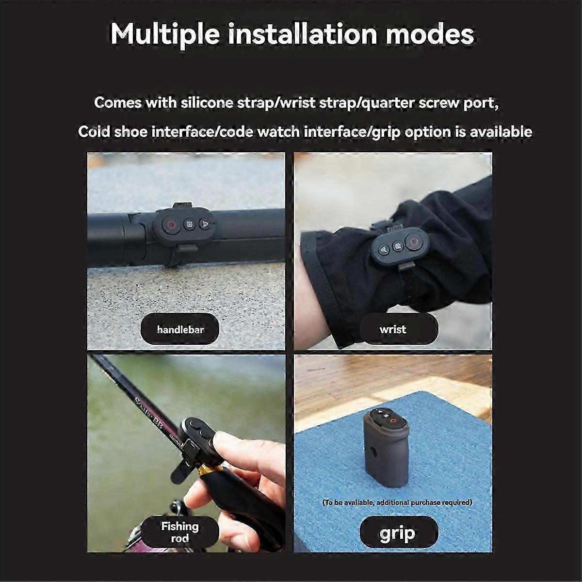 Remote Control for Insta360 X4 X3 X2 Ace Pro 2 GoPro 13 Bluetooth Smart ...