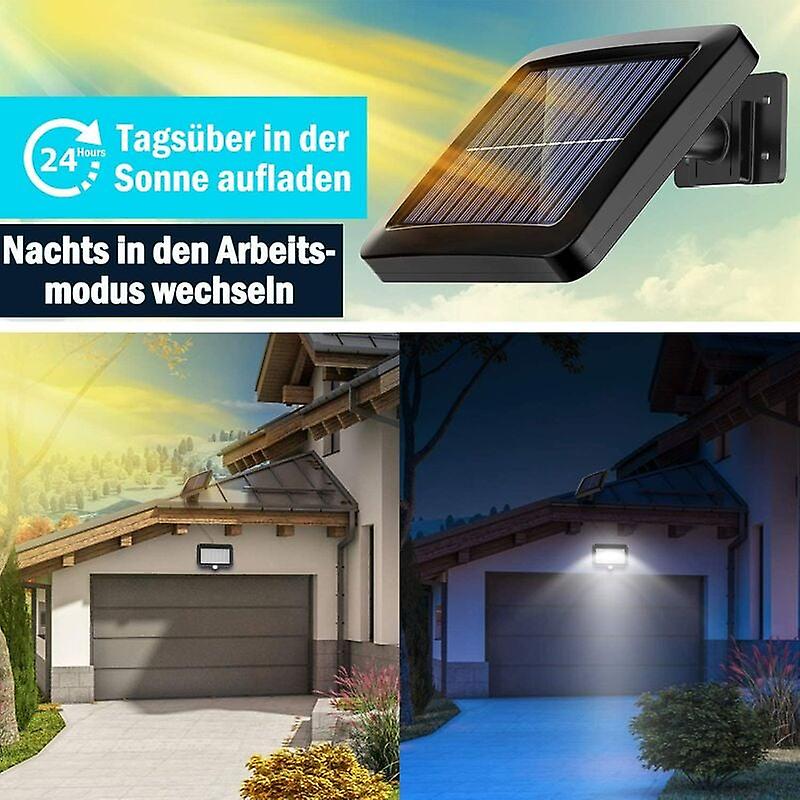 Pack 56 Led Solar Lights Outdoor With Motion Sensor, Ip65 Waterproof, 120 Lighting Angle, Solar ...