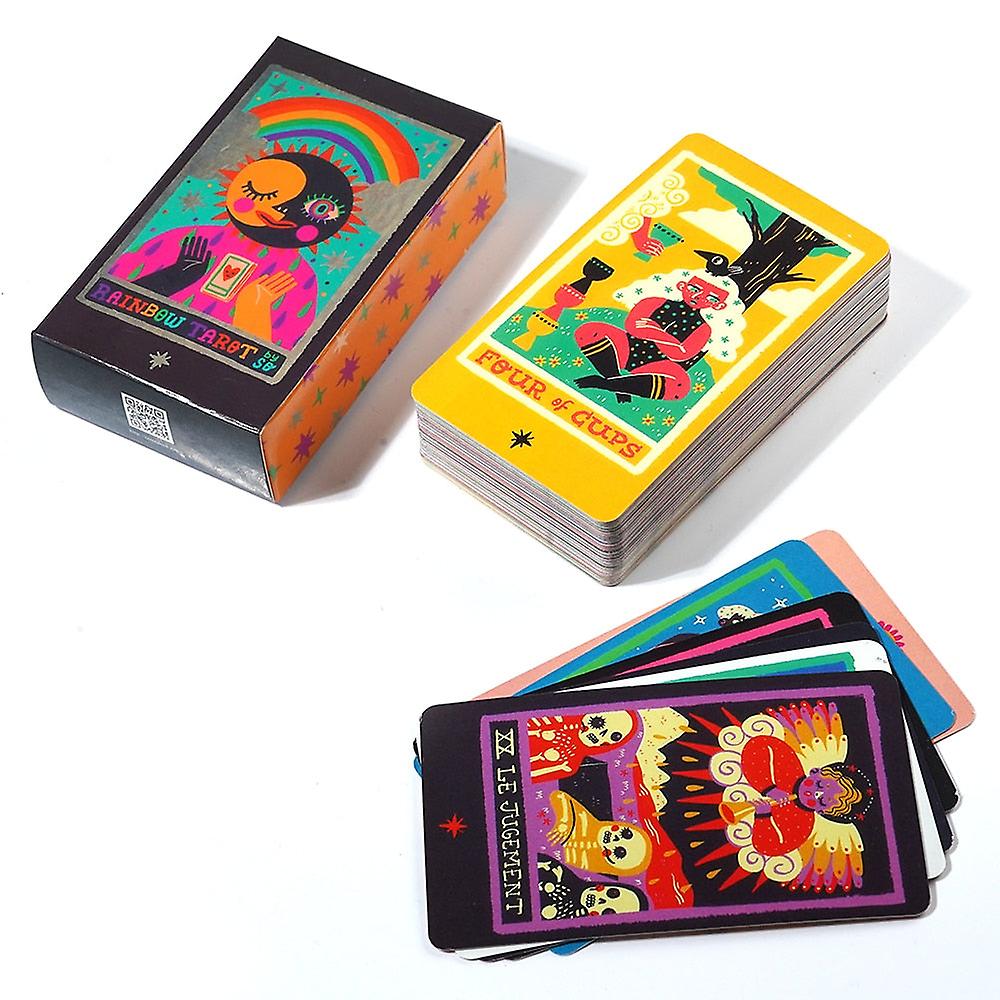 The rainbow tarot 78-card deck by sonialazo divination fortune telling ...