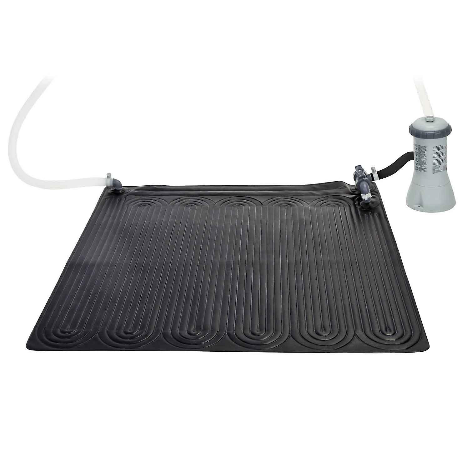 Intex - swimming pool heating panel - 120x120cm - 3-5°C - black | Fruugo UK