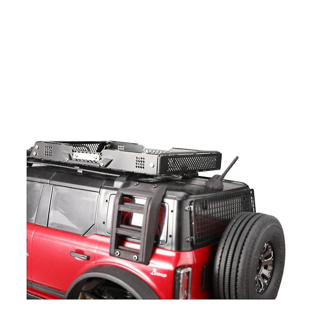 Metal Luggage Carrier Roof Rack With Fixing Rail For Trx4m 1/18 Rc Crawler Car Upgrade Parts ...