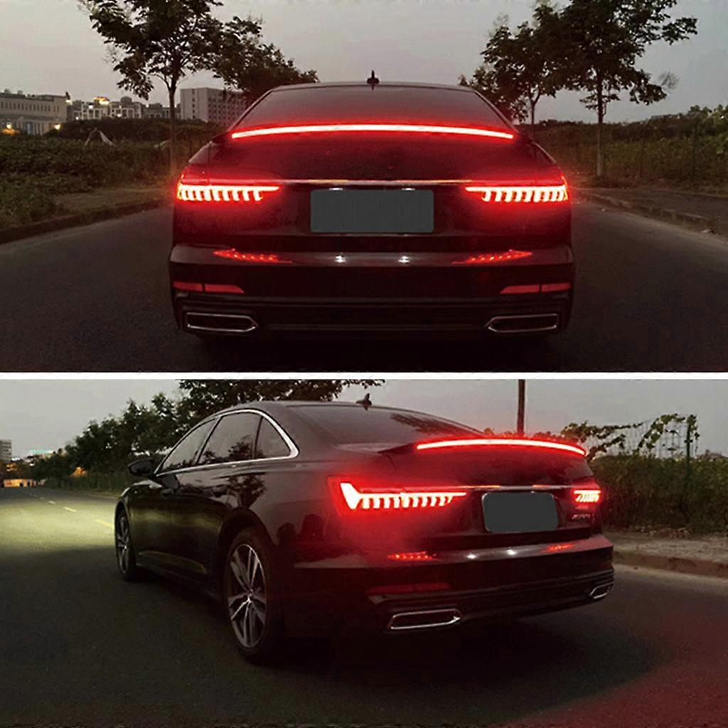 Universal LED Rear Spoiler Lip Kit for Car Trunk Exterior Brake Light ...