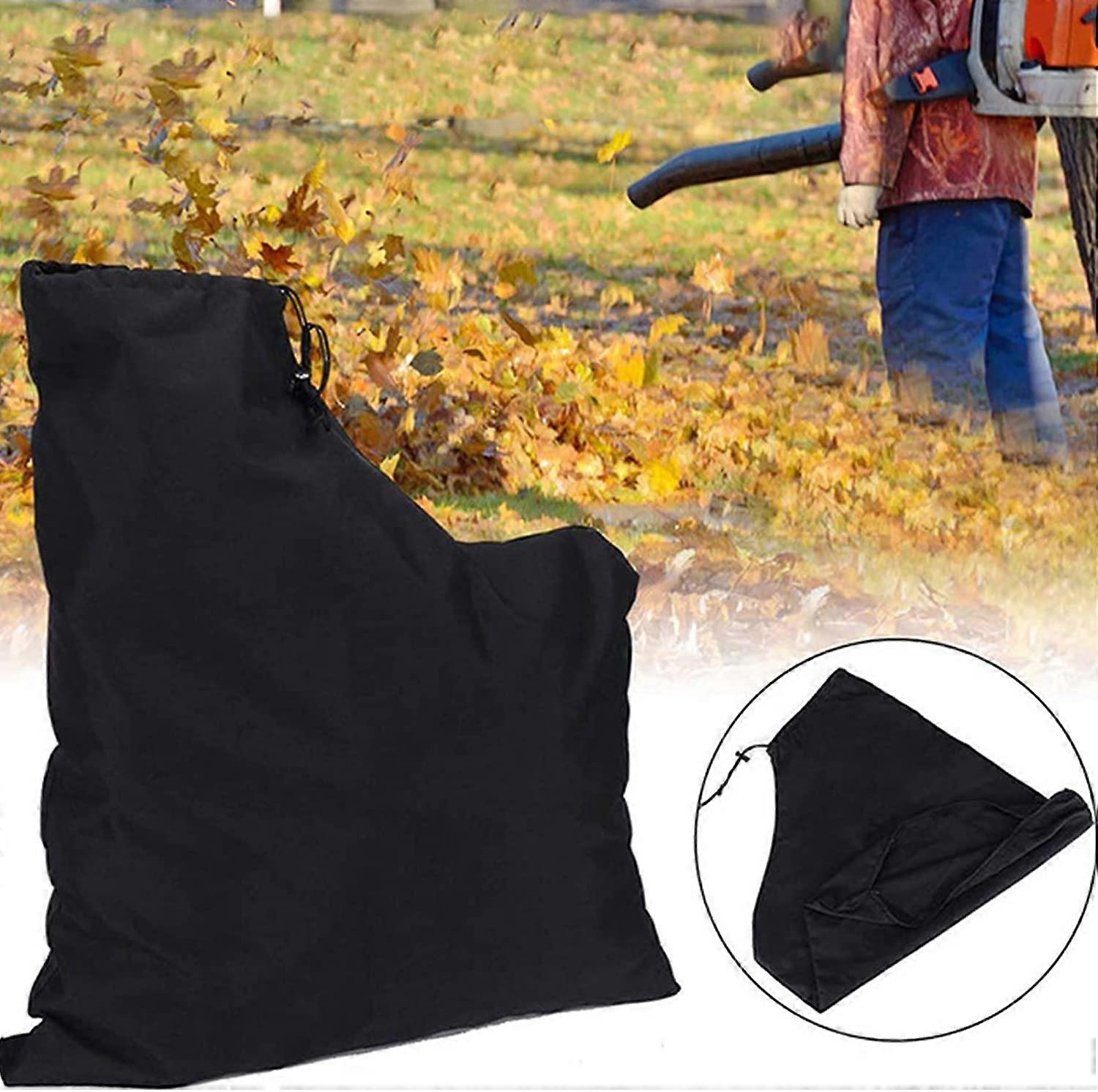 Outdoor Garden Leaf Blower Oxford Cloth Vacuum Bag (Black) 1 Pieces ...