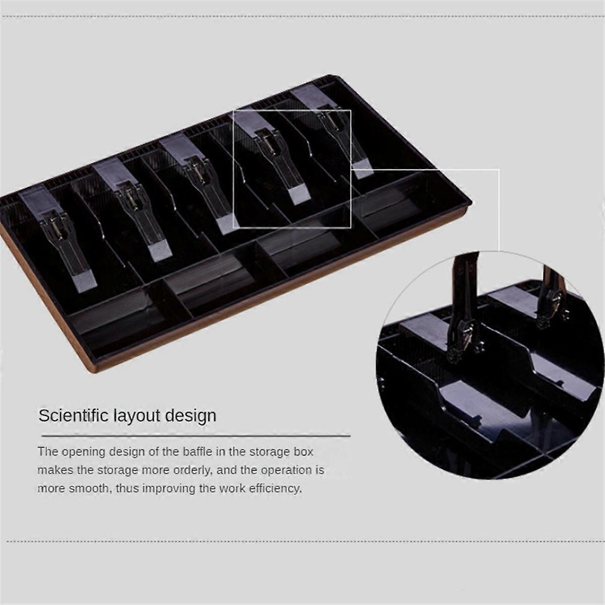 Tiroir de caisse enregistreuse Insert Plateau 5 billets de banque/4 ...