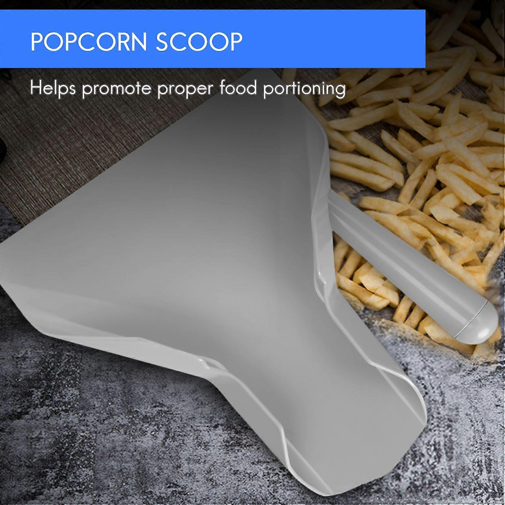 Plastic Chip Scoop French Fries Shovel Chip Packaging Shovel Funnel ...