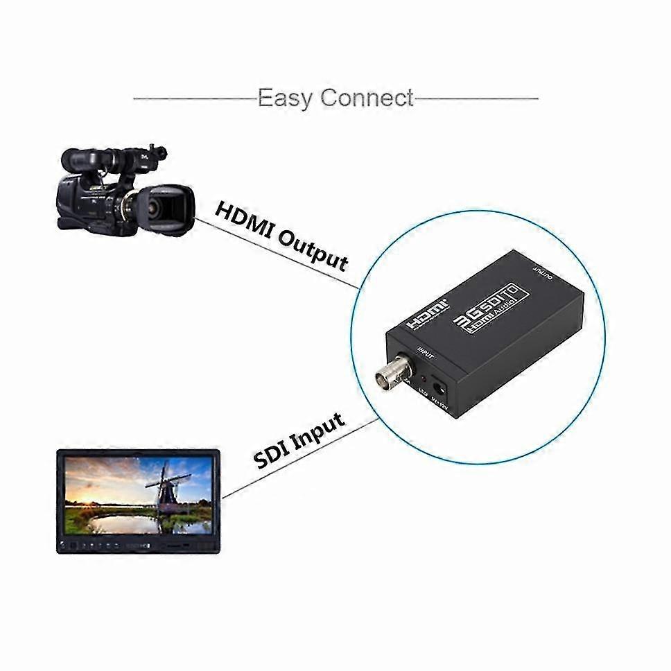 3g Hdmi To Sdi Converter Sdi To Hdmi Adapter Audio Hdmi To Sdi/3g-sdi ...