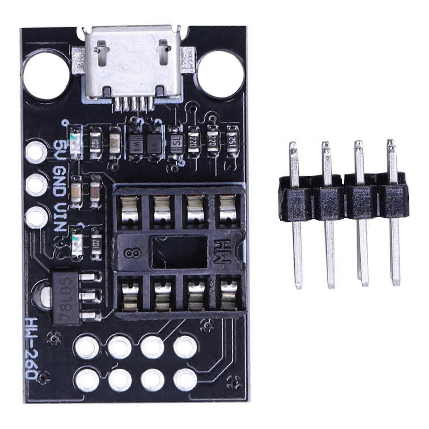 Development Programmer Board for ATtiny13A/ATtiny25/ATtiny45/ATtiny85 ...