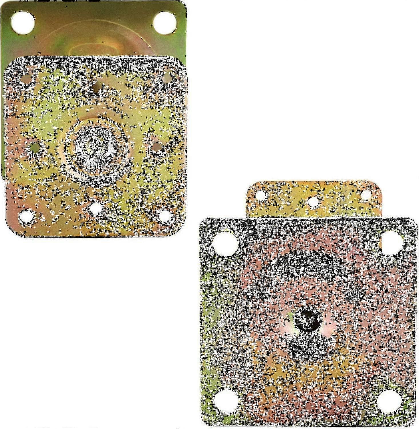 2pcs 100-150mm Galvanised Adjustable Elevated Post Base Support, Heavy ...