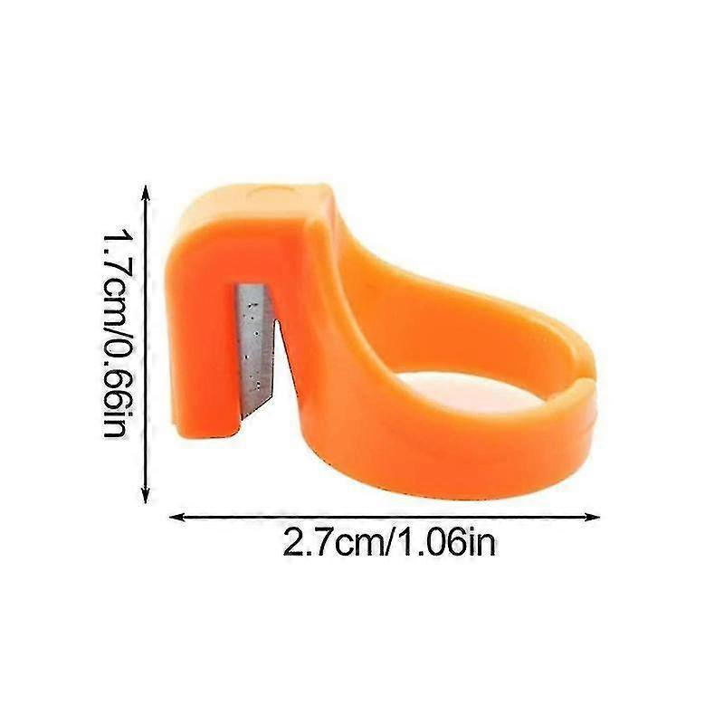 12pcs Finger Blade Needle Craft Home Plastic Thimble Sewing Ring Thread ...