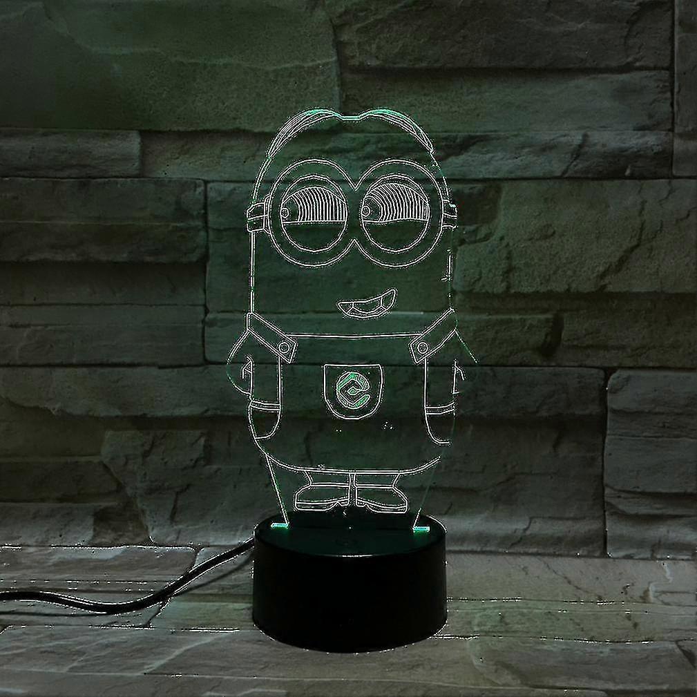 Despicable Me Minions Usb 3d Anime Night Light Atmosphere Led Table ...