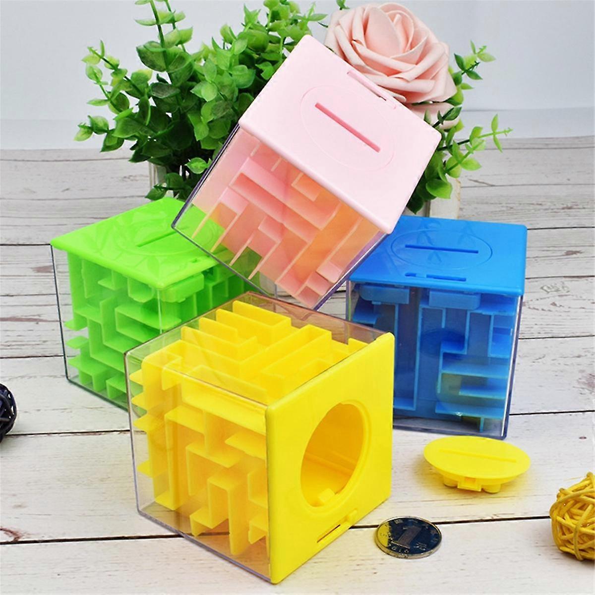 4 Pack Money Puzzle Gift Boxes, Perfect Money Holder Puzzle and Brain ...