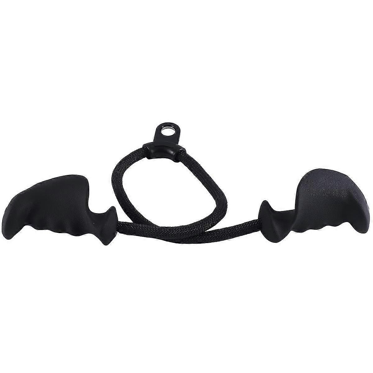 Ergonomic Triceps Rope Pull Down With Anti-slippery Natural Rubber Grip ...