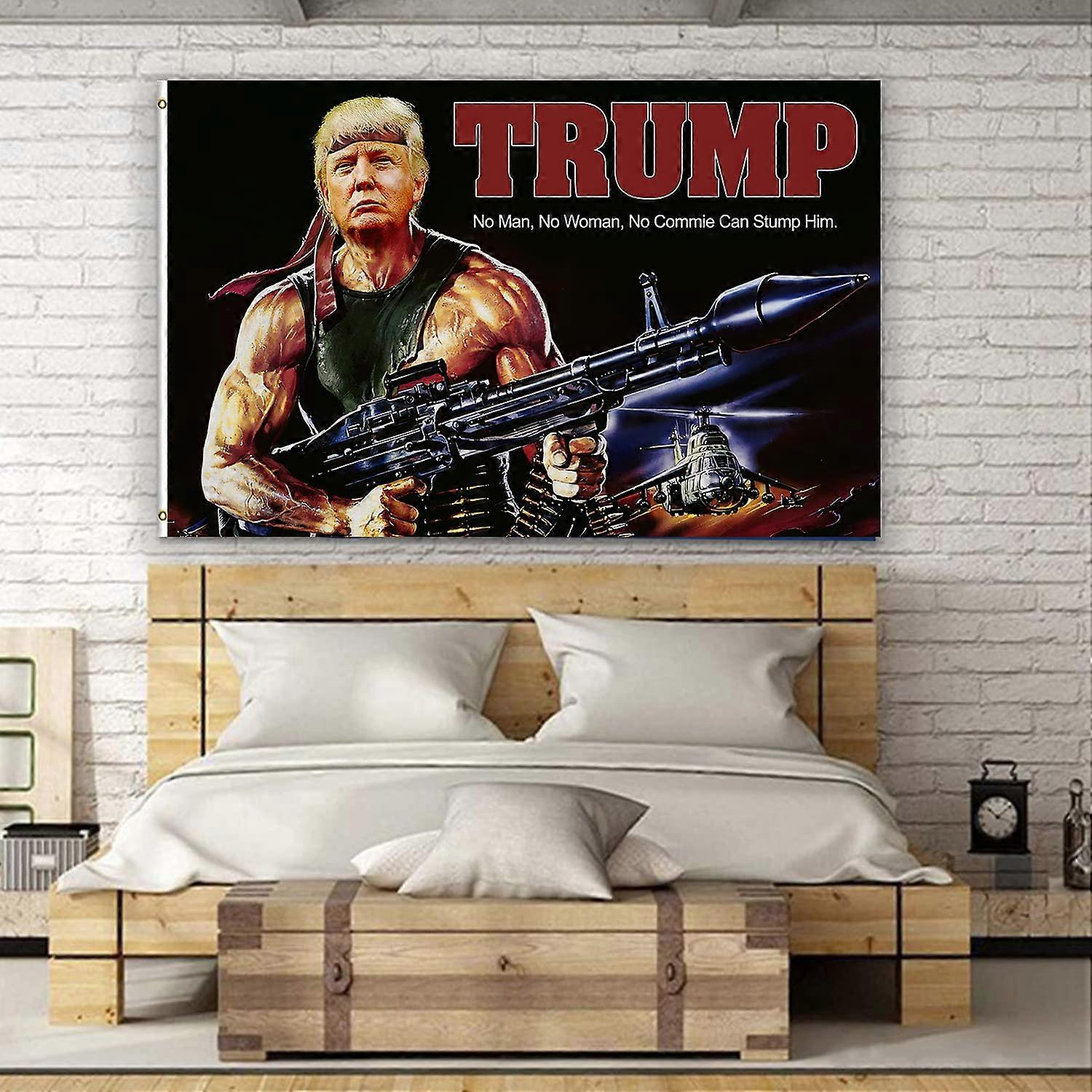 Trump Flag Rocket Gun Tank Donald Trump Flags Support for President ...
