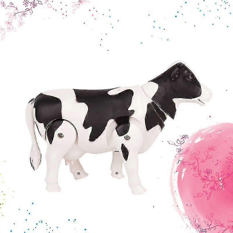 Electric Milk Cow Toy Realistic Simulation Cow Figure Model Toy For ...