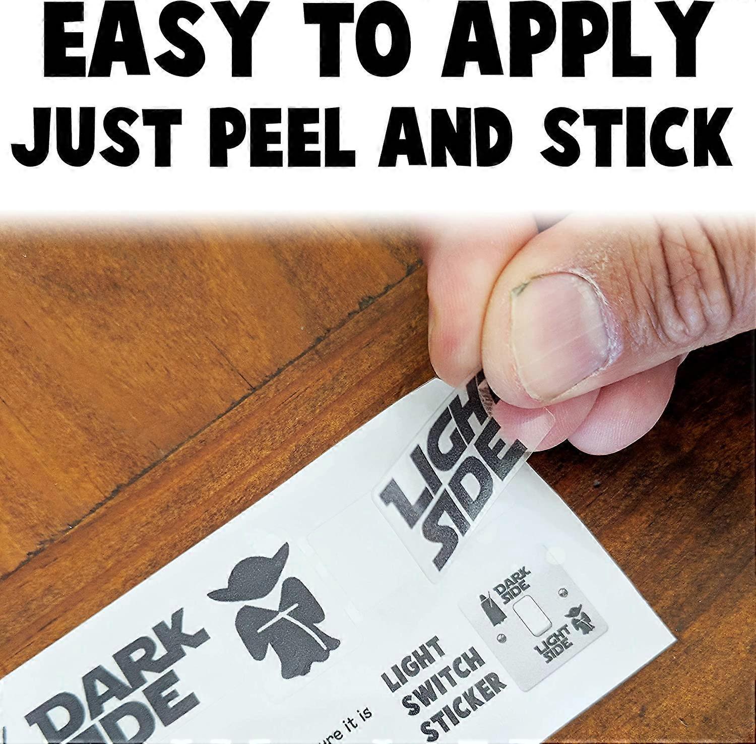 Dark Side Vinyl Switch Stickers The Dark Side Light Switch Covers or ...