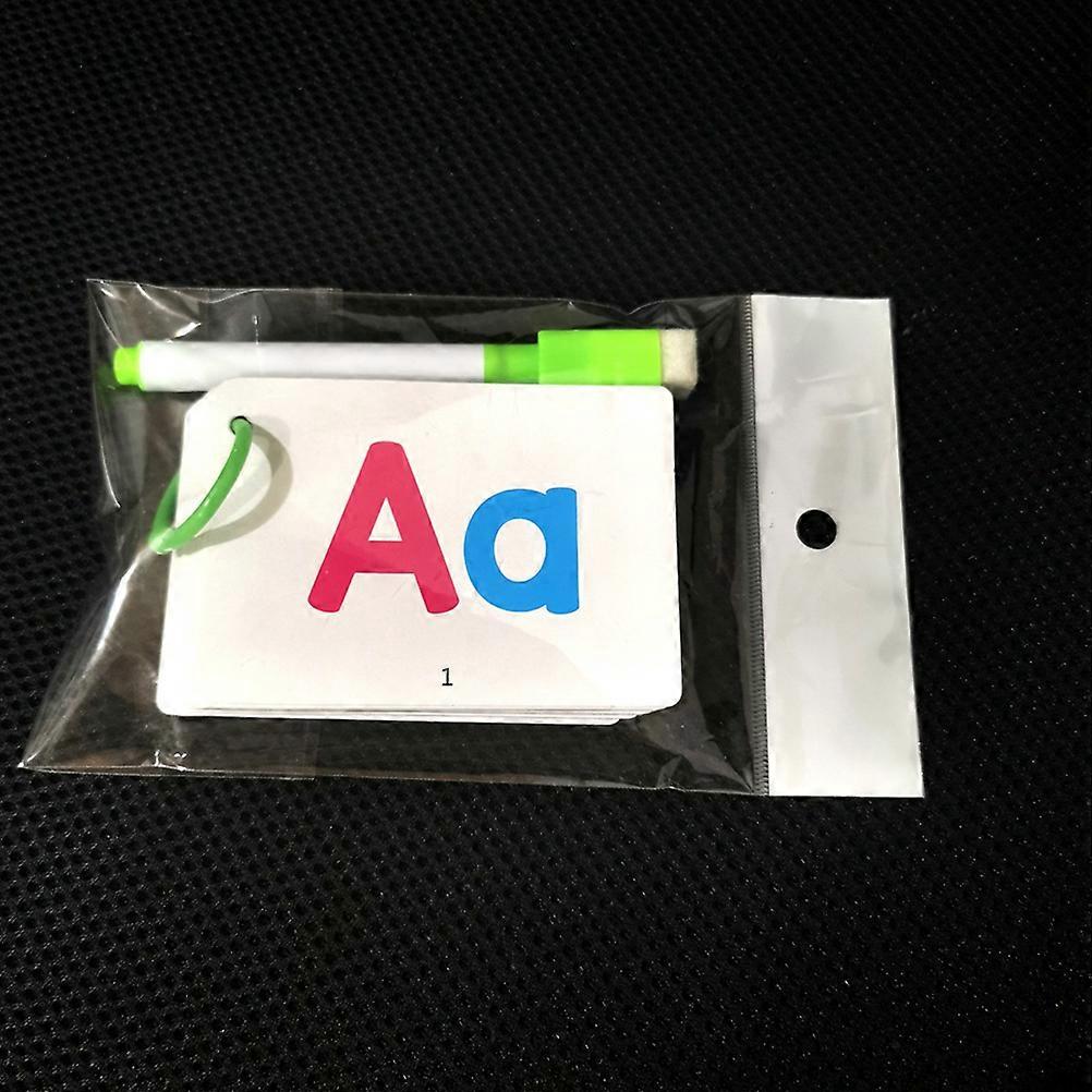 27 Pcs Printable Cards Alphabet Picture Cards Abc Learning Toys Letter ...