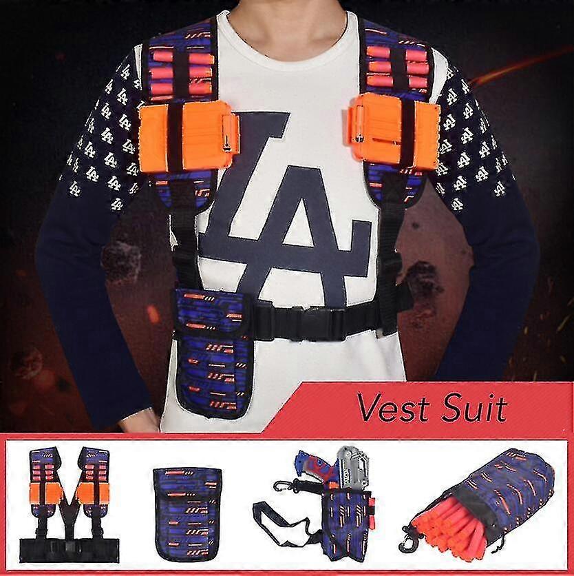 Born Pretty Outdoor Toy Suit For Nerf Gun Tactical Equipment Gun Bullet ...