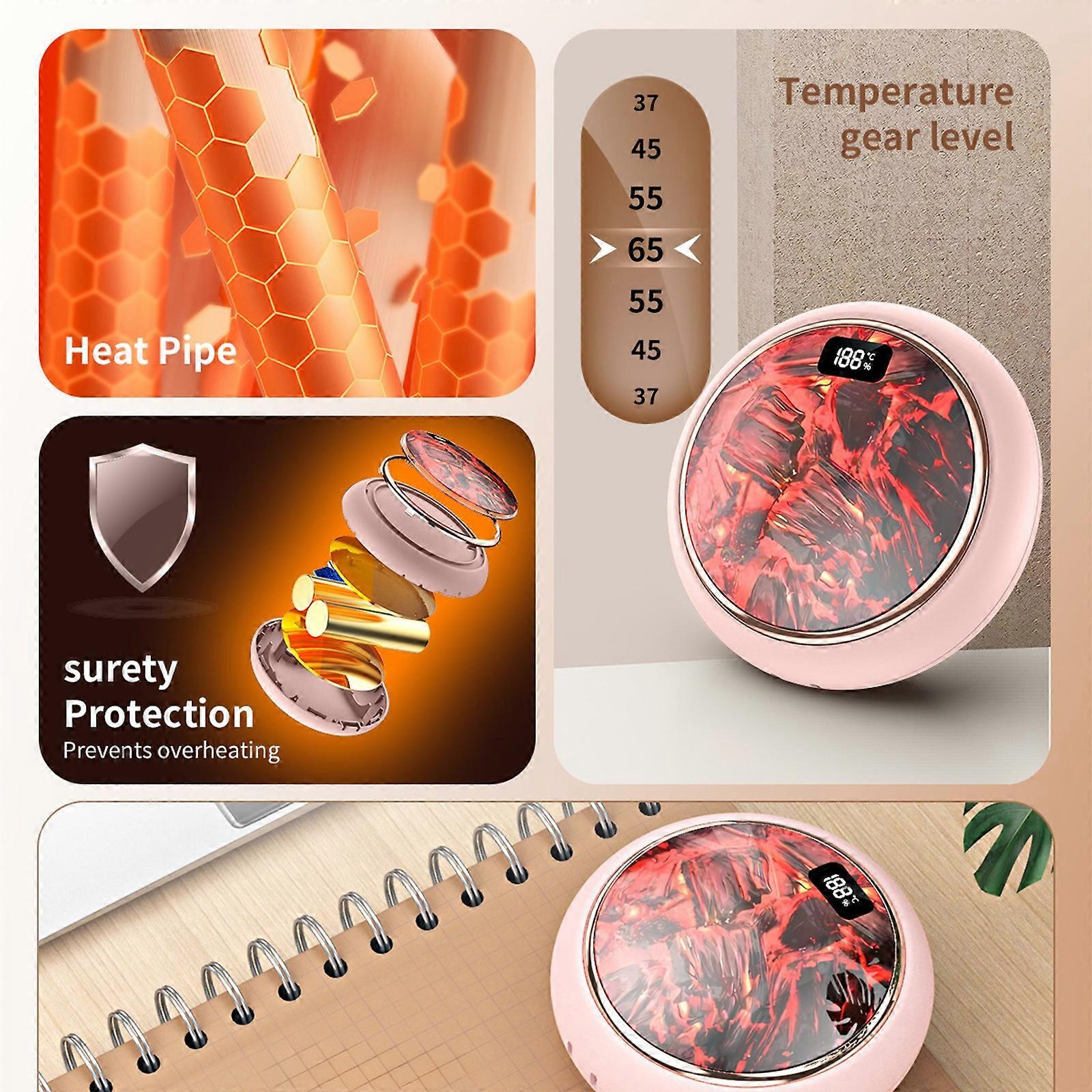 New Winter Hand Warmer Rechargeable Mini Portable Hand Warmer Digital ...