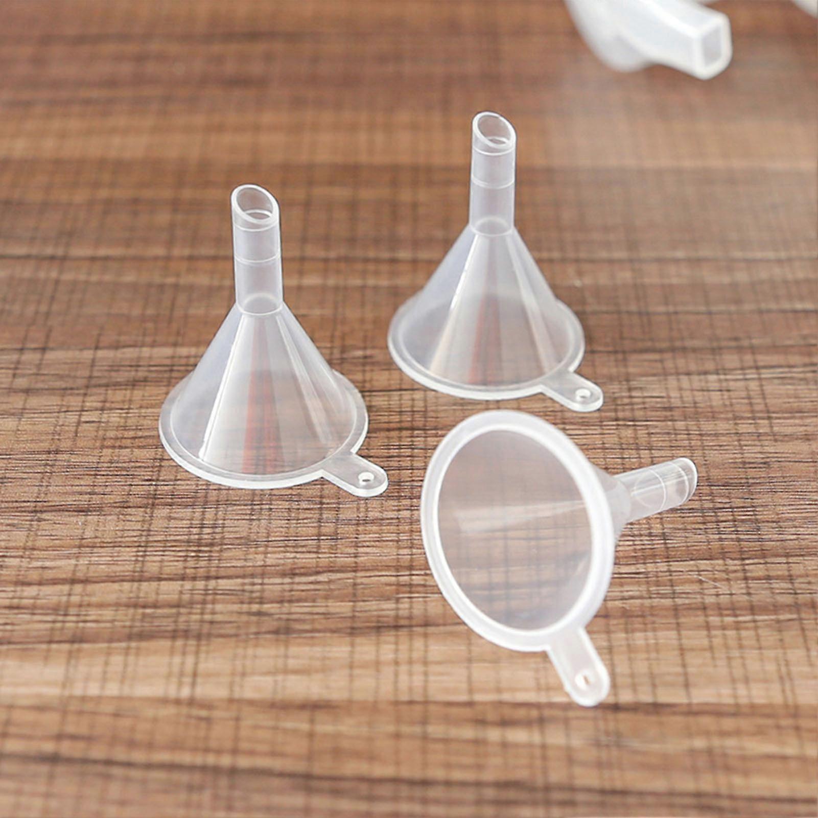 Mini Funnel Clear Wide Mouth Plastic Multi Purpose Dishwasher Safe ...
