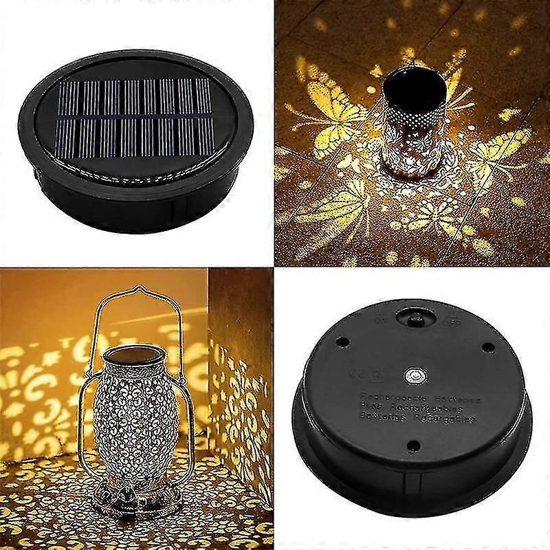 1 Pack Big Solar Light Replacement Top compatible Outdoor Hanging ...