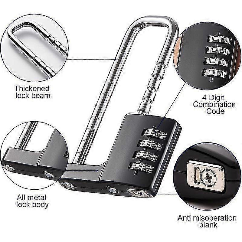 Cabinet Lock,Combination Padlock,Stainless Steel Gym Locker Lock Code ...