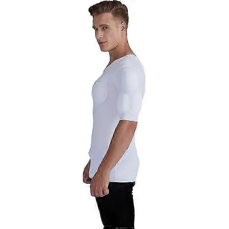 Prayger Fitness Muscles PEC Tops Invisible Pads Underwear Big Chest ...