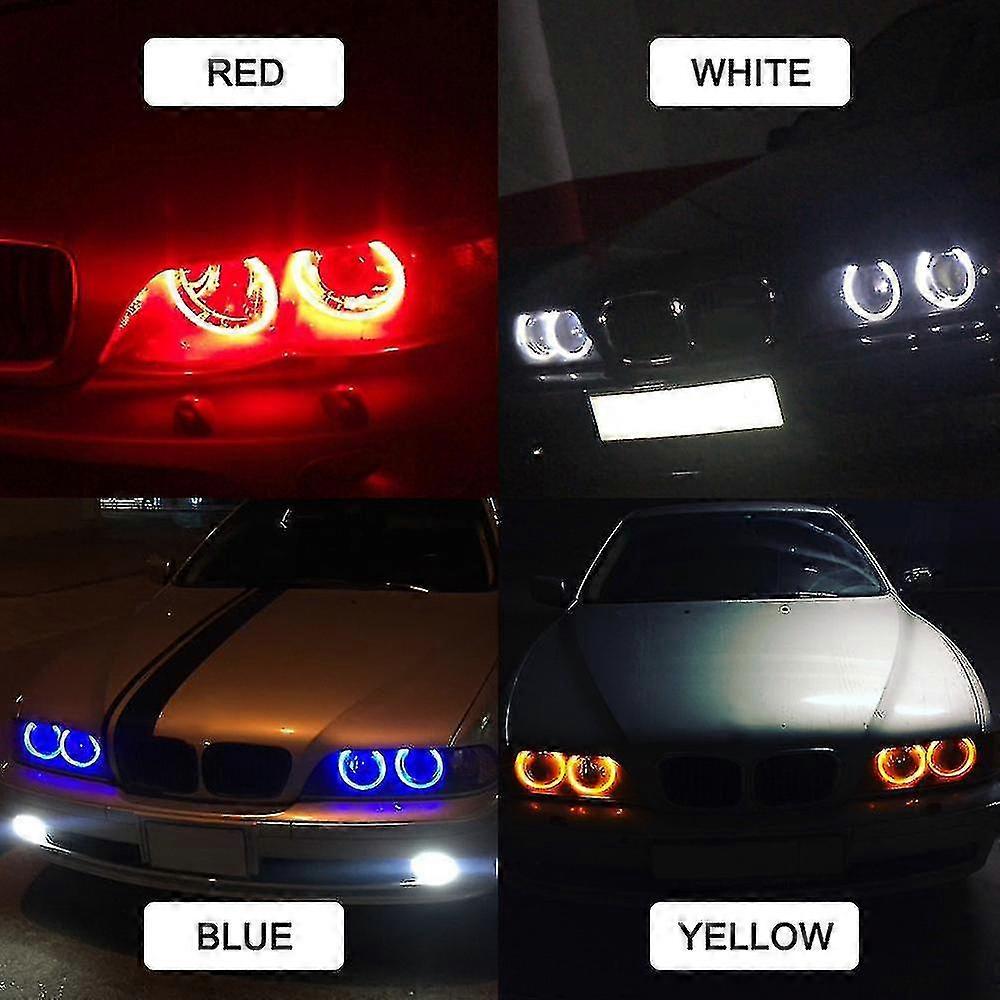 2pcs light-emitting diode Angel Eyes Marker Lights Bulbs For E39 E53 E60 E61 E63 E64 E65 E66 E87 ...